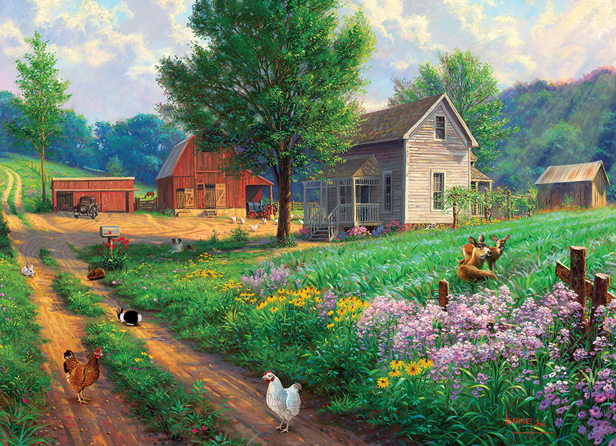 Puzzle Farm Country, 1 000 dielikov | PuzzleMania.sk