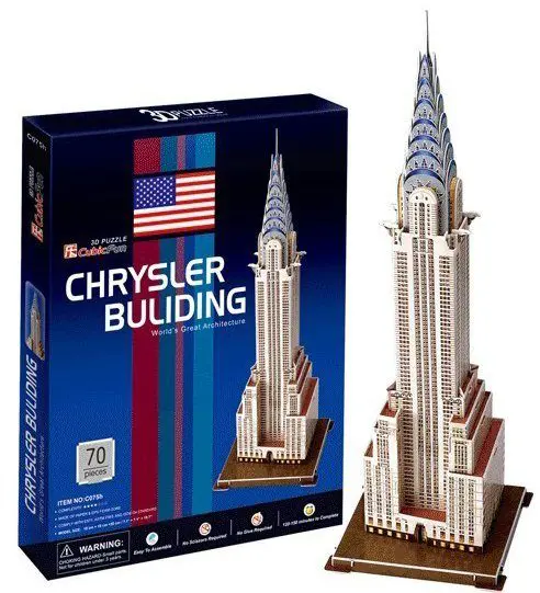 Puzzle Chrysler Building 3D.