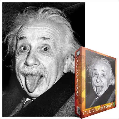 Einstein Jigsaw Puzzle
