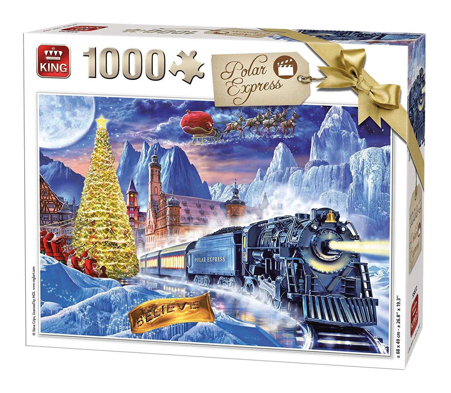 Polar Express Puzzles NIP Masterpieces Polar Express 100 Or 550 Or