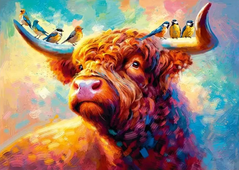 Puzzle Moo-sic in the Air, 1 000 pieces